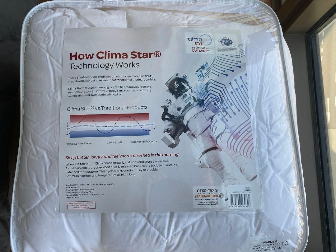 ClimaStar Outlast Queen Quilt, Furniture & Home Living, Furniture, Bed ...