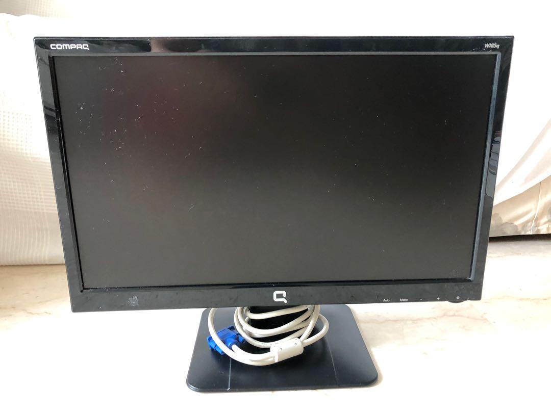 Compaq 18.5 inch monitor, Computers & Tech, Parts & Accessories ...