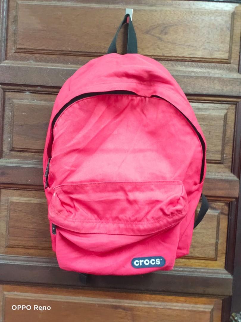 Crocs Backpack, Men's Fashion, Bags, Backpacks on Carousell
