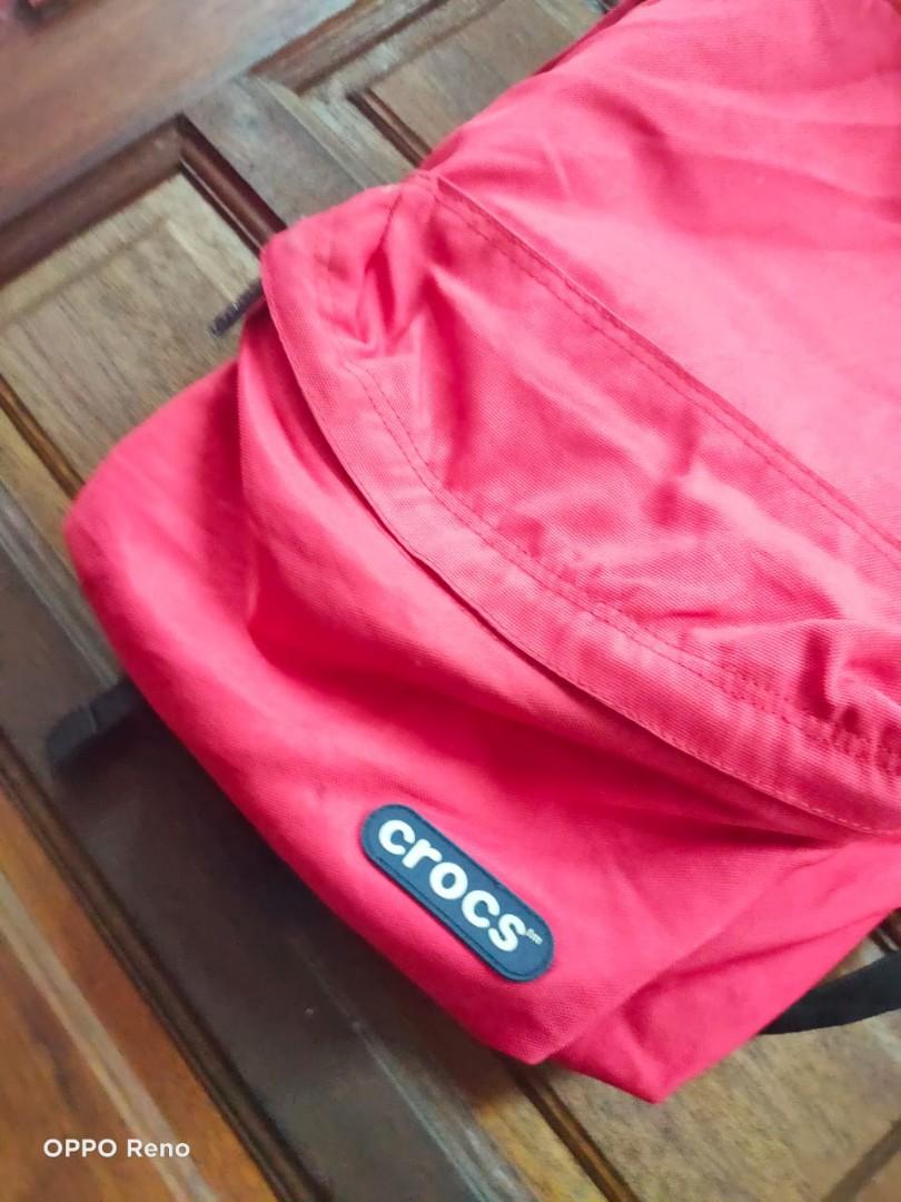 Crocs Backpack, Men's Fashion, Bags, Backpacks on Carousell