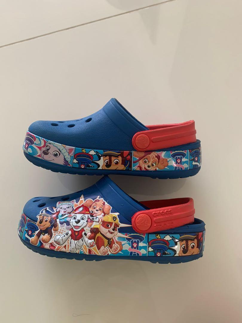 Crocs Shoe paw patrol / paw patrol crocs, Babies & Kids, Babies & Kids ...