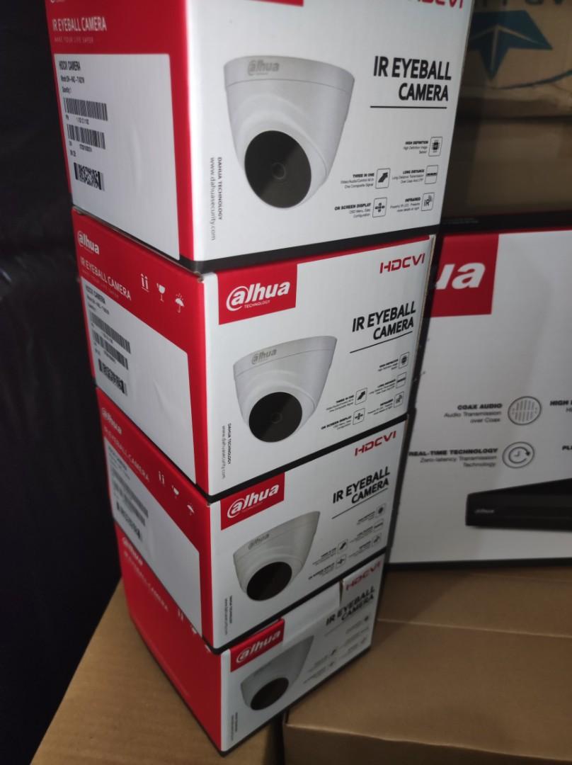 Dahua Cooper Kit 8 Channel CCTV Package (4 Dome, 4 Bullet) 2MP Plug and Play CCTV Package ...