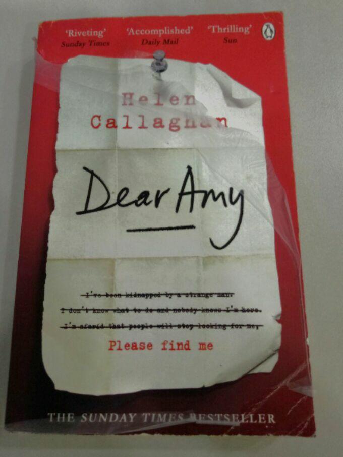 Dear Amy - Helen Callaghan, Hobbies & Toys, Books & Magazines, Fiction ...