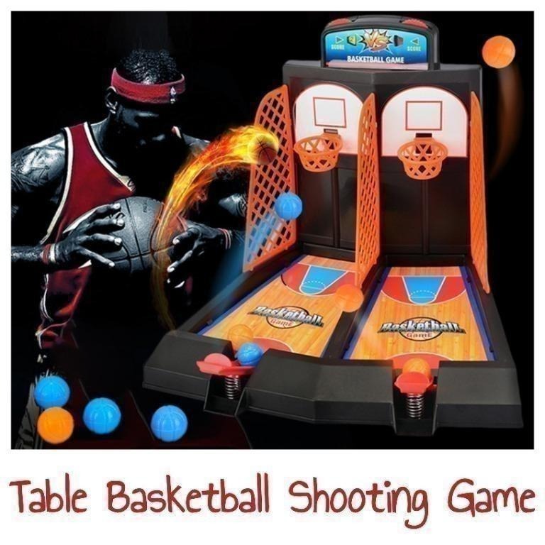 Desktop Table Basketball Shooting Game, Hobbies & Toys, Toys & Games on ...