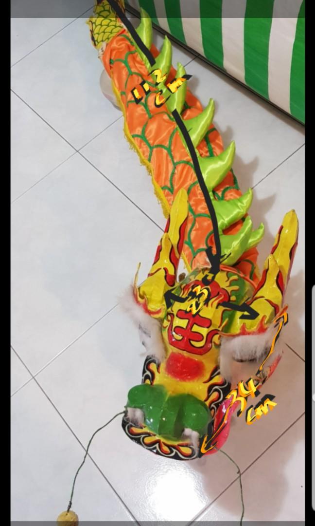 Dragon Dance Prop for Kids, Hobbies & Toys, Toys & Games on Carousell