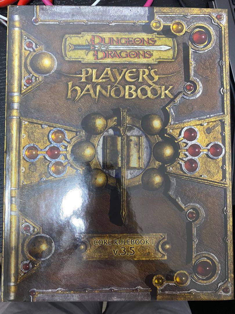 Dungeon and Dragons Handbook, Hobbies & Toys, Toys & Games on Carousell