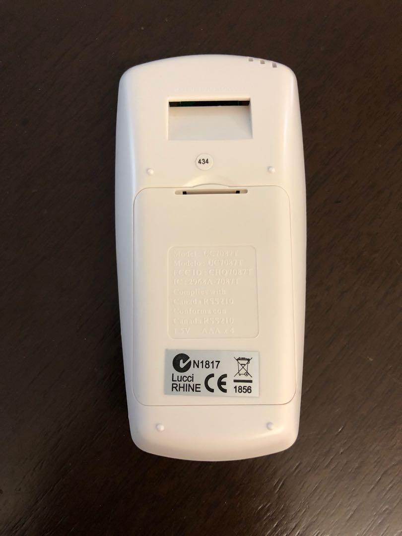 Elmark Fan/Light Remote Control UC7087T, TV & Home Appliances, Other ...