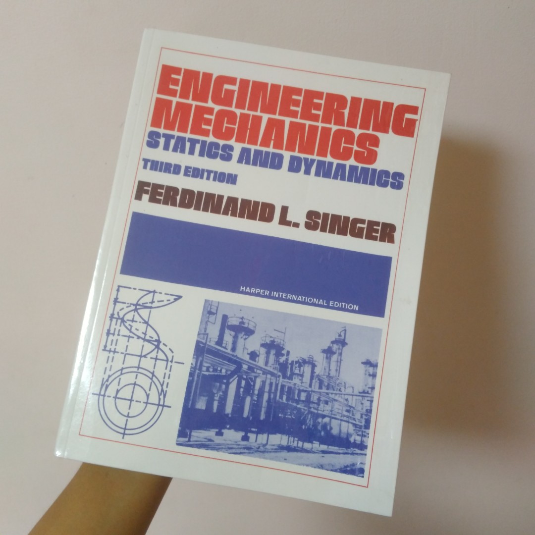 Engineering Mechanics: Statics and Dynamics Third Edition by Ferdinand L. Singer, Hobbies & Toys ...