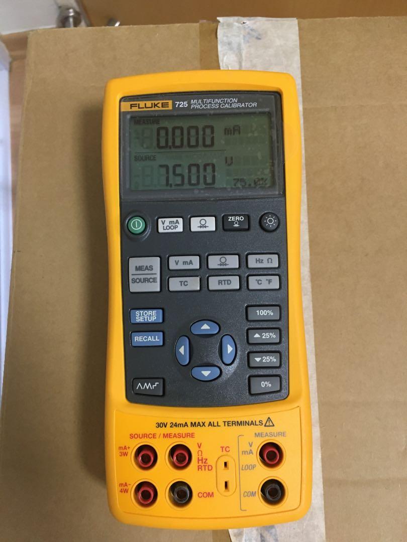Fluke 725 multimeter process calibrator, TV & Home Appliances ...