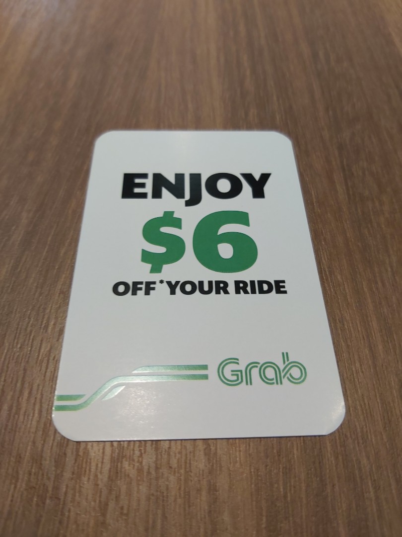 Grab Ride Voucher, Tickets & Vouchers, Vouchers on Carousell
