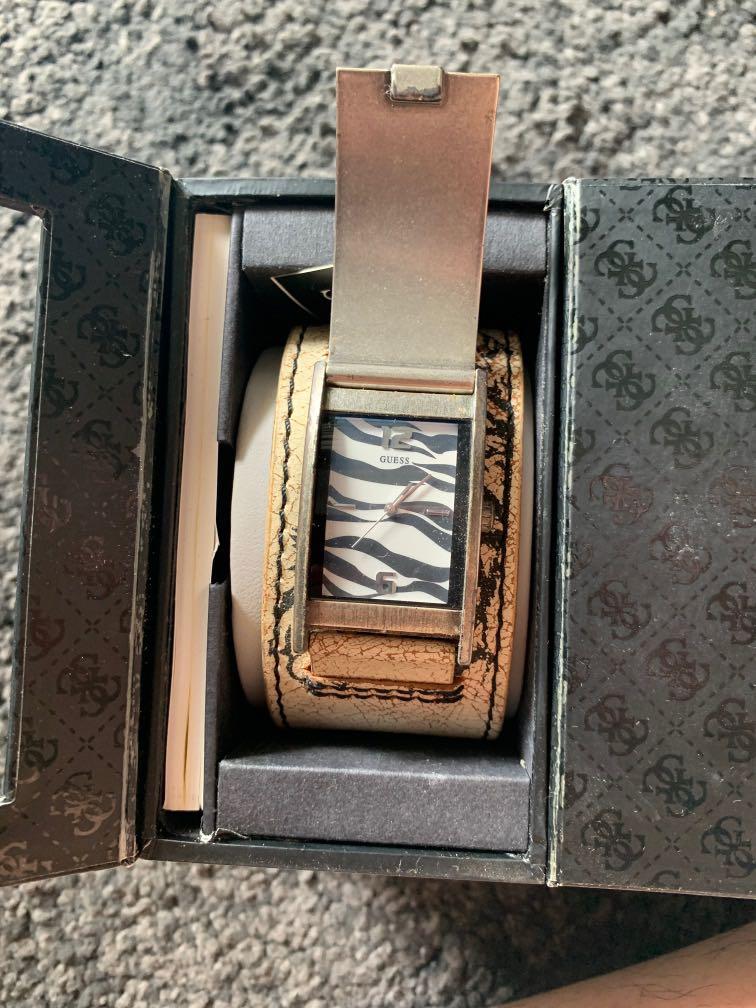 Guess Tiger edition vintage watch, Luxury, Watches on Carousell