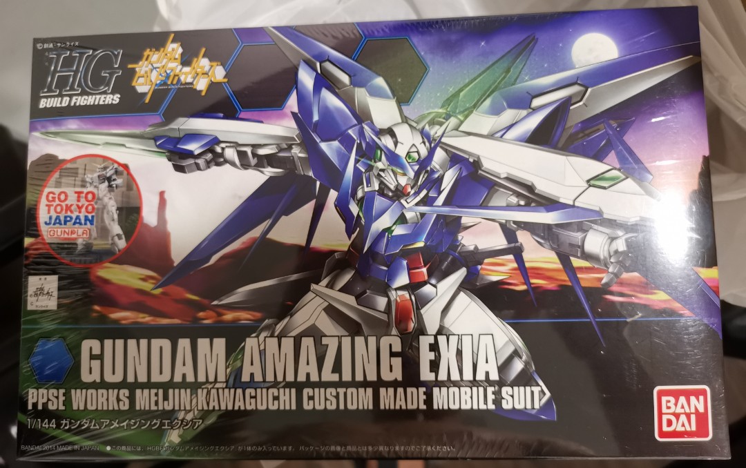 HG Gundam Amazing Exia 1/144, Hobbies & Toys, Toys & Games on Carousell