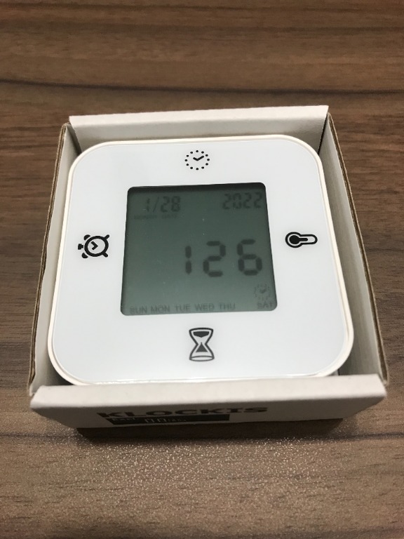 Ikea Klockis, Furniture & Home Living, Home Decor, Clocks on Carousell