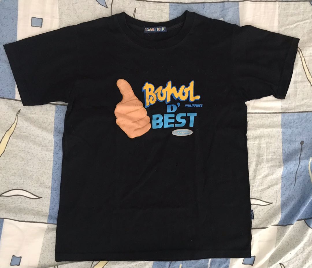 Island Tour Bohol Black Shirt S, Men's Fashion, Tops & Sets, Tshirts ...
