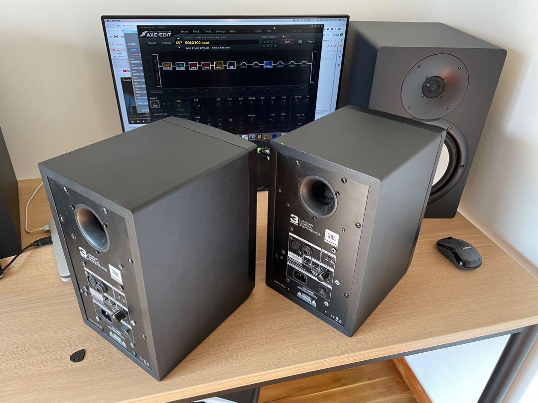 JBL PROFESSIONAL LSR305 1st gen Powered 5" , 2-Way Studio Monitor ...
