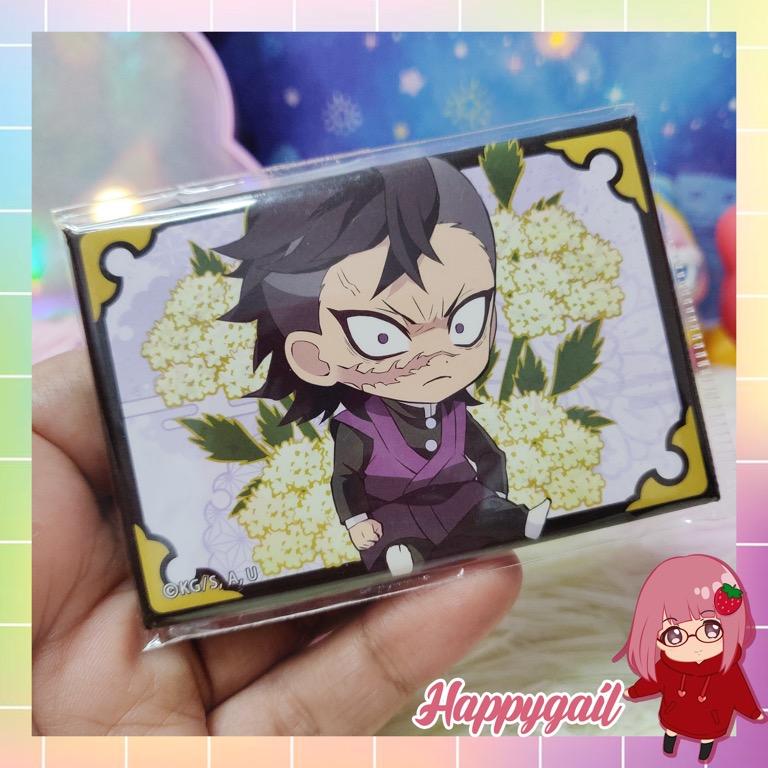 JN_0298 Kimetsu No Yaiba Genya Rectangular Badge Pin, Hobbies & Toys ...