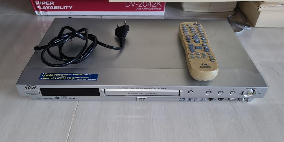 JVC Region 3 DVD Player with remote control, TV & Home Appliances, TV ...