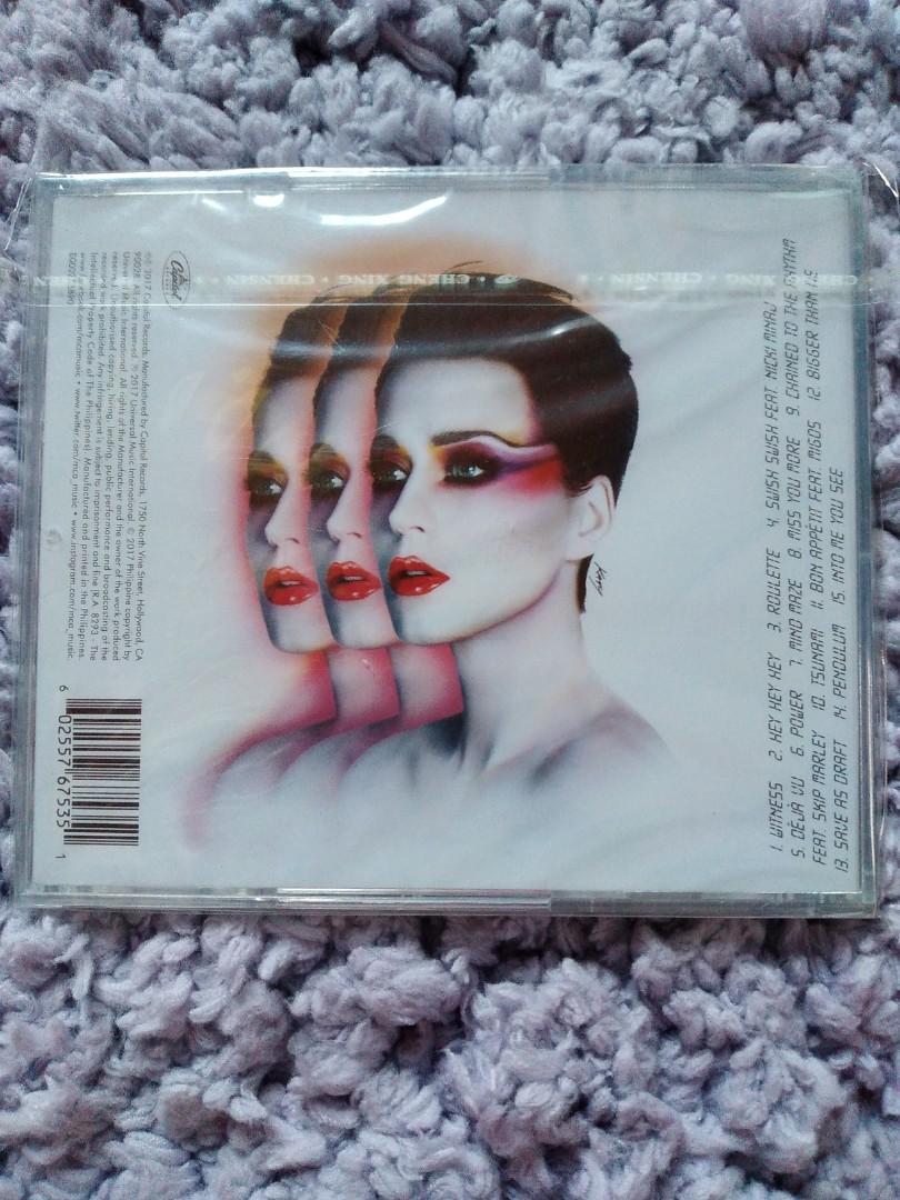 Katy Perry Witness CD Album, Hobbies & Toys, Music & Media, CDs & DVDs ...