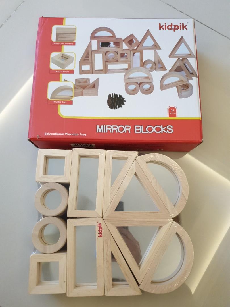 Kidpik mirror blocks guidecraft inspired mirror sensory blocks, Babies ...
