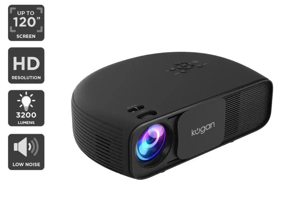 Kogan 3200 Lumens HD Projector KAPRHD32LXA, Computers & Tech, Parts ...
