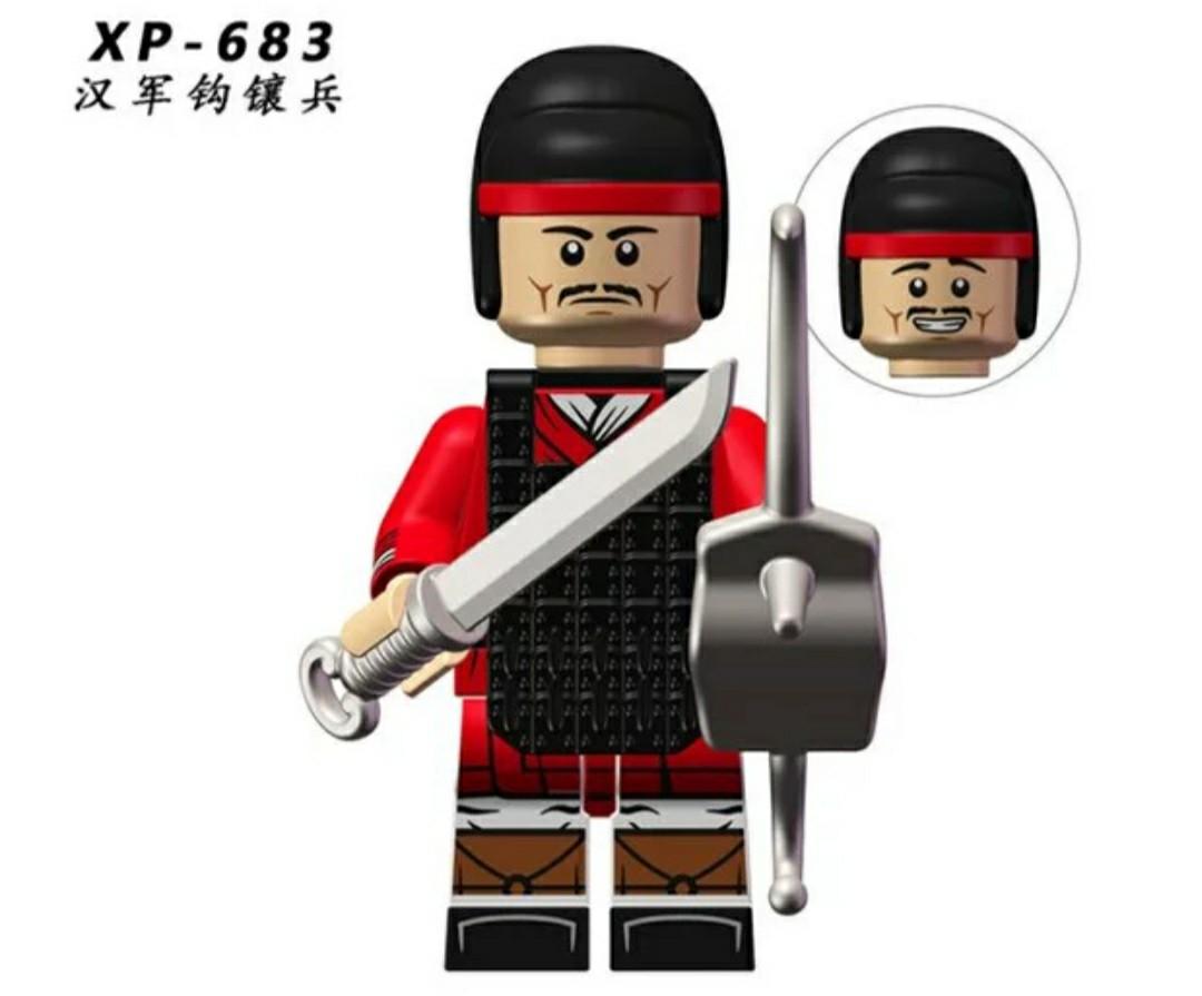 Koruit KT 1092 XP 682-689 Chu & Han County Army Minifigures (Lego ...