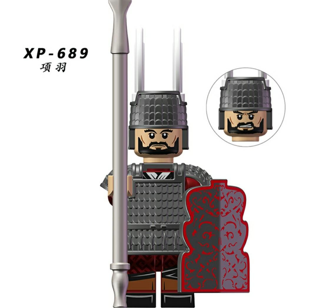 Koruit KT 1092 XP 682-689 Chu & Han County Army Minifigures (Lego ...