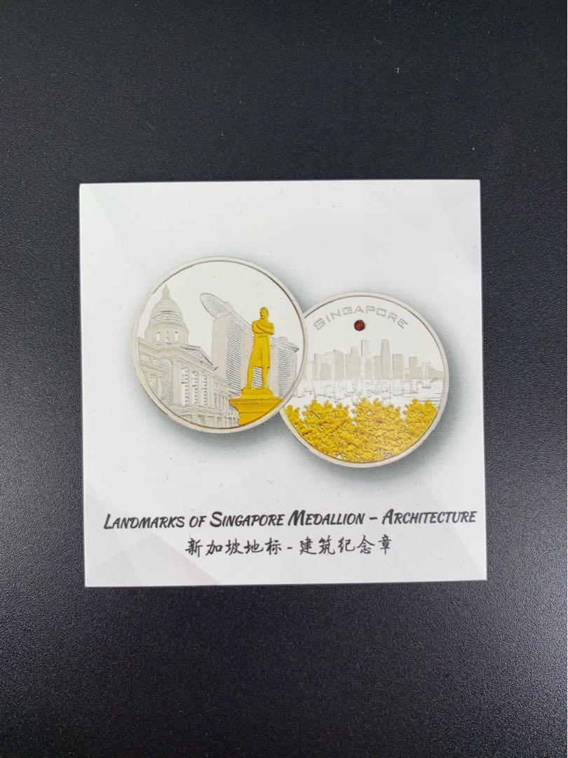 Landmarks of Singapore Medallion, Hobbies & Toys, Memorabilia ...