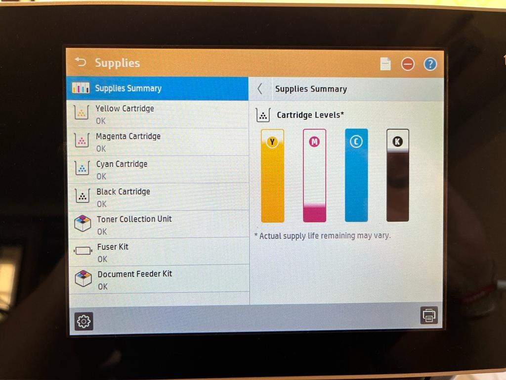 Laser Jet colour flow MFP M575 Printer, Computers & Tech, Printers ...