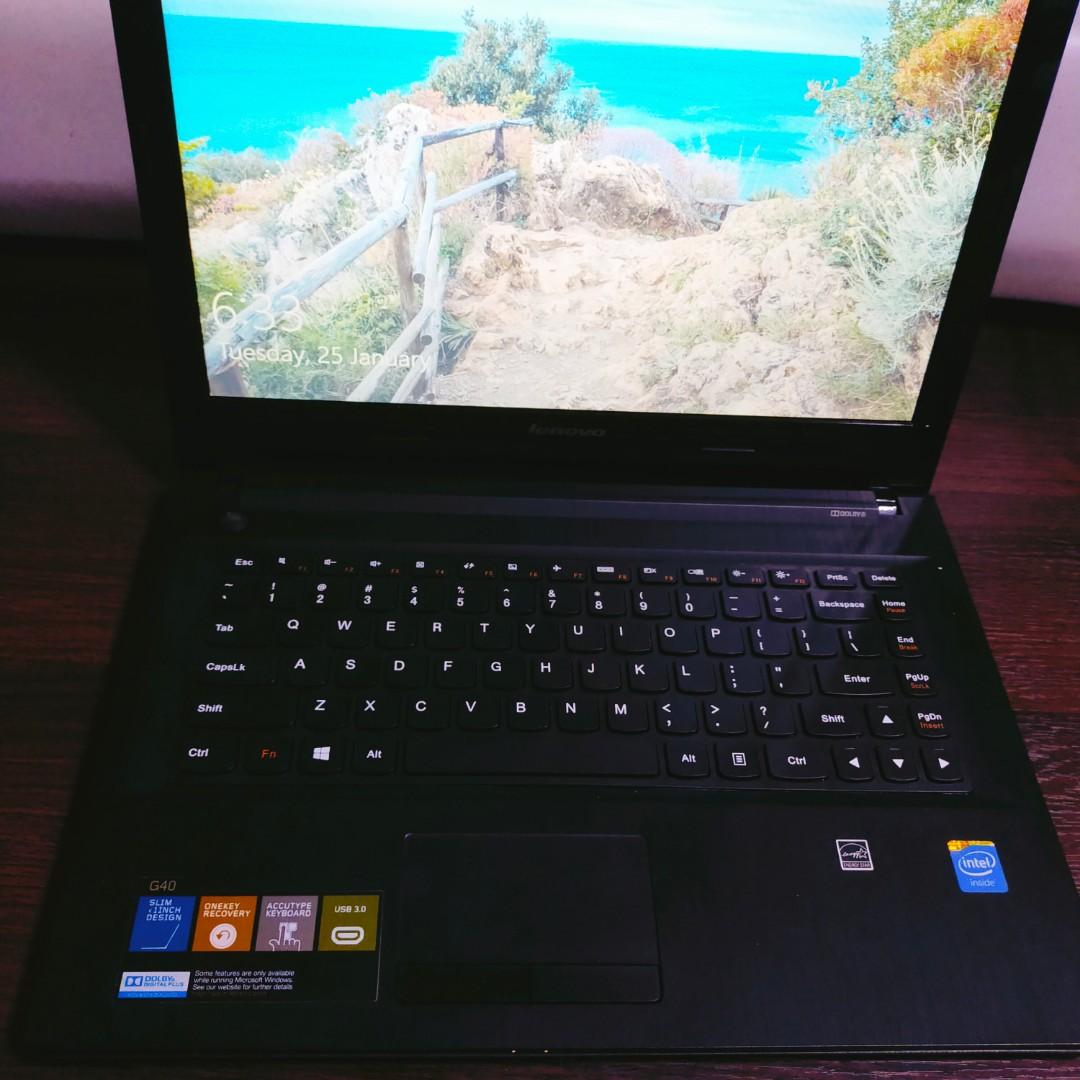 Lenovo G40-30, Computers & Tech, Laptops & Notebooks on Carousell
