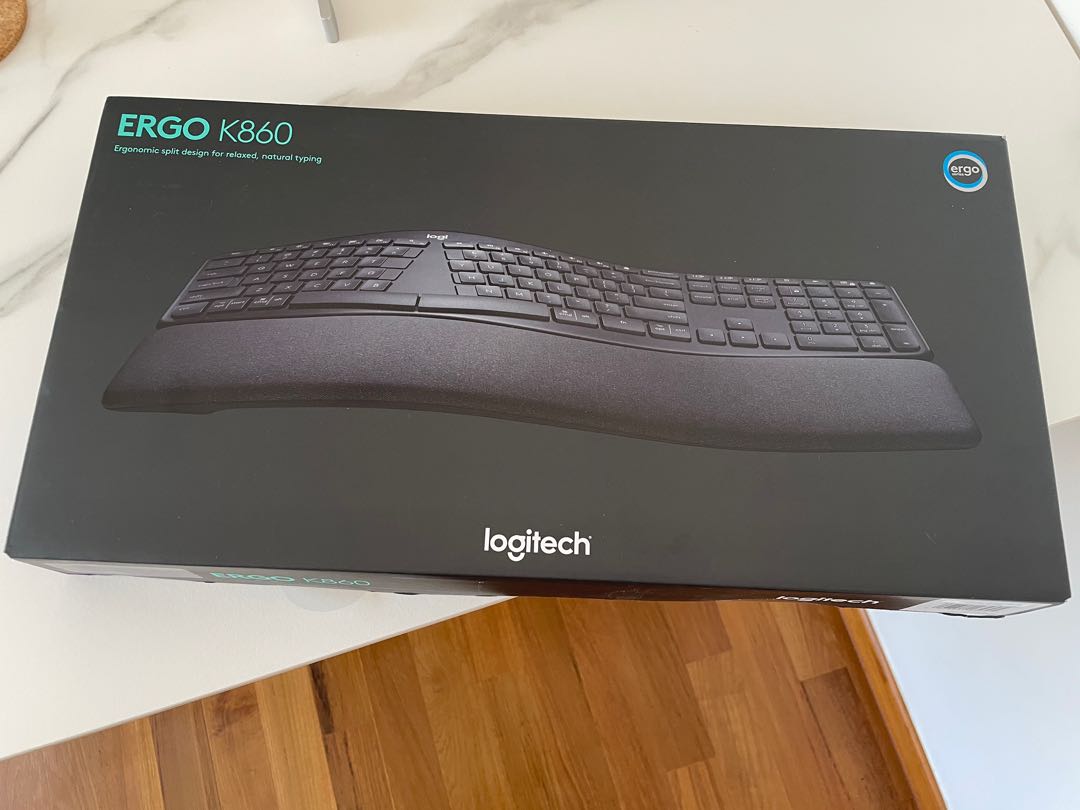 Logitech Ergonomic K860 Wireless Split Keyboard, Computers & Tech ...