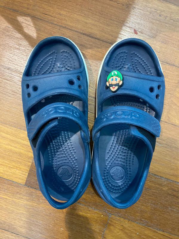 Luigi crocs kids, Babies & Kids, Babies & Kids Fashion on Carousell