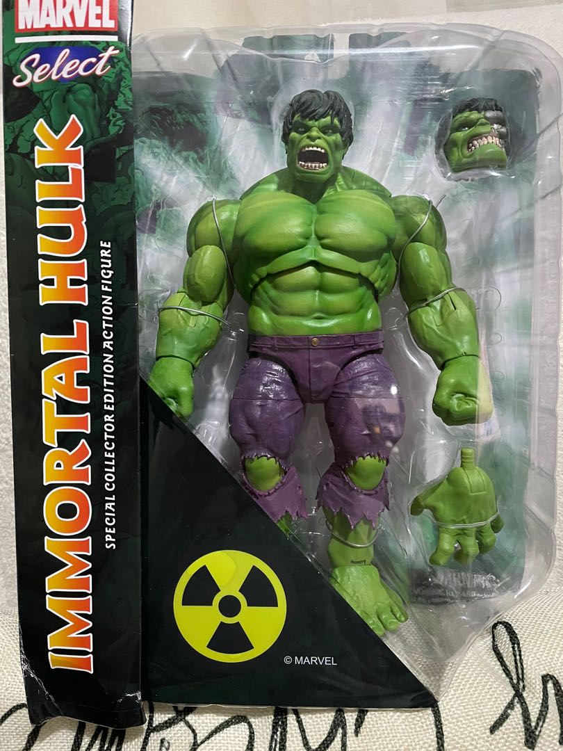 Marvel Select Immortal Hulk (AUTHENTIC), Hobbies & Toys, Toys & Games ...