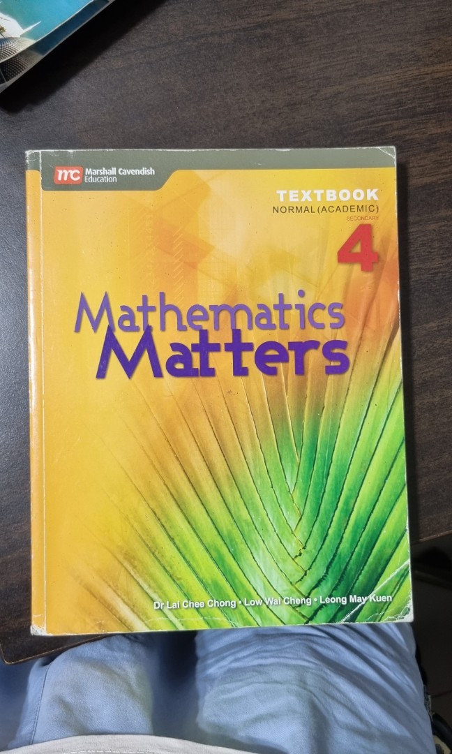 Maths Textbook Sec 4 NA, Hobbies & Toys, Books & Magazines, Textbooks ...