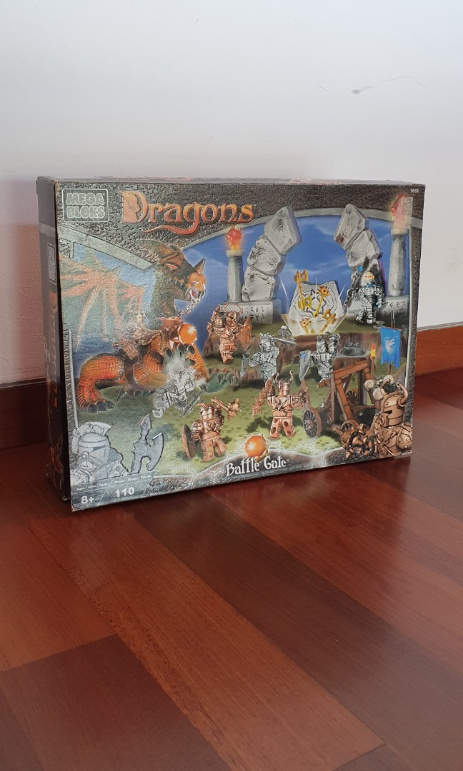 Mega Bloks Dragons Battle Gate, Hobbies & Toys, Toys & Games on Carousell
