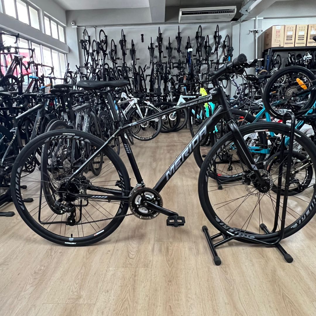 Merida explorer 100 hybrid bike city bicycle shimano hydraulic brake ...