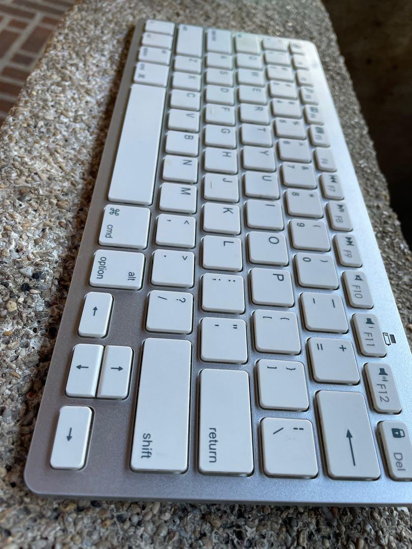 Miniso Ultra Thin Bluetooth/Wireless Keyboard, Computers & Tech, Parts ...