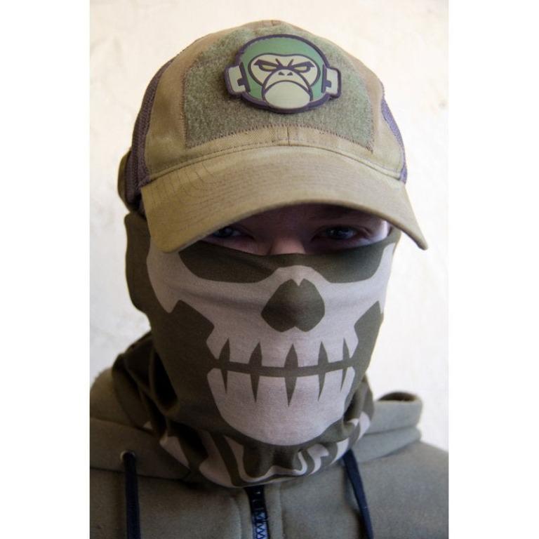 MSM SKULL MASK MULTI-WRAP - DUSTY BROWN / URBAN, Men's Fashion, Watches ...