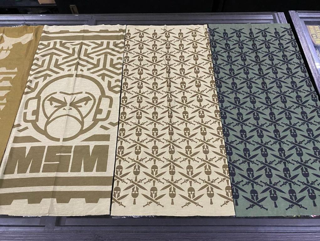 MSM SKULL MASK MULTI-WRAP - DUSTY BROWN / URBAN, Men's Fashion, Watches ...