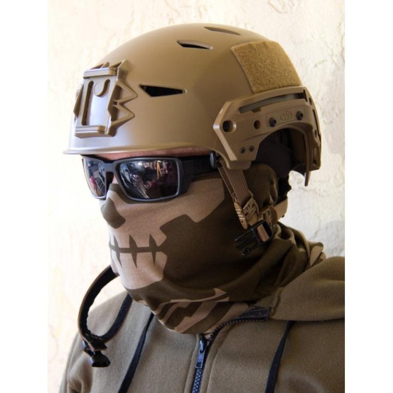 MSM SKULL MASK MULTI-WRAP - DUSTY BROWN / URBAN, Men's Fashion, Watches ...