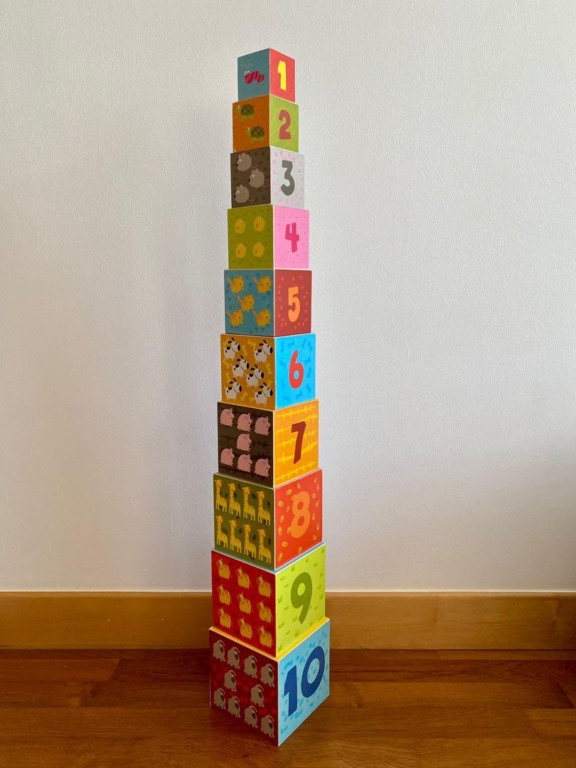 Nesting and Stacking Blocks, Hobbies & Toys, Toys & Games on Carousell