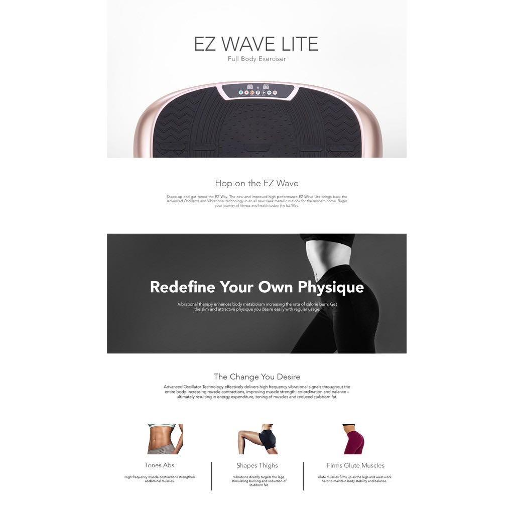 Ogawa Ez Wave Lite, Sports Equipment, Exercise & Fitness, Cardio ...