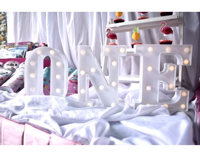 ONE Led letter Standee, Hobbies & Toys, Stationary & Craft, Occasions ...