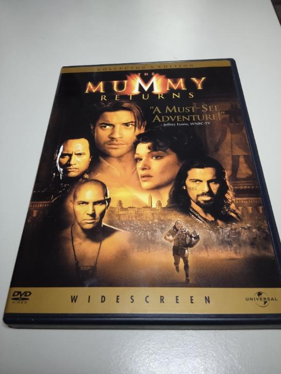 Original DVD Box Set The Mummy Collection, Hobbies & Toys, Music ...