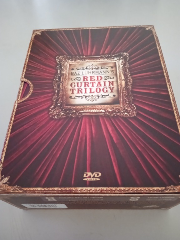Original DVD Box Set The Red Curtain Trilogy, Hobbies & Toys, Music ...