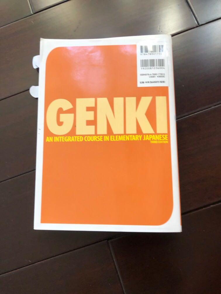[ORIGINAL] GENKI 1: An Integrated Course in Elementary Japanese [3rd ...