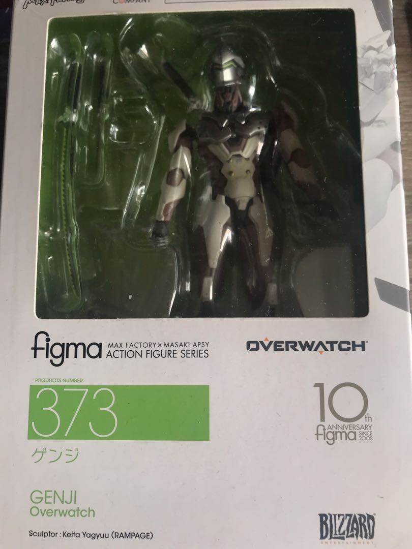 Overwatch Figma 373 Genji, Hobbies & Toys, Toys & Games on Carousell