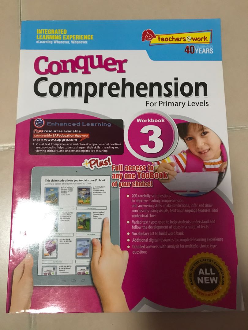 P3 English Comprehension, Hobbies & Toys, Books & Magazines, Assessment ...