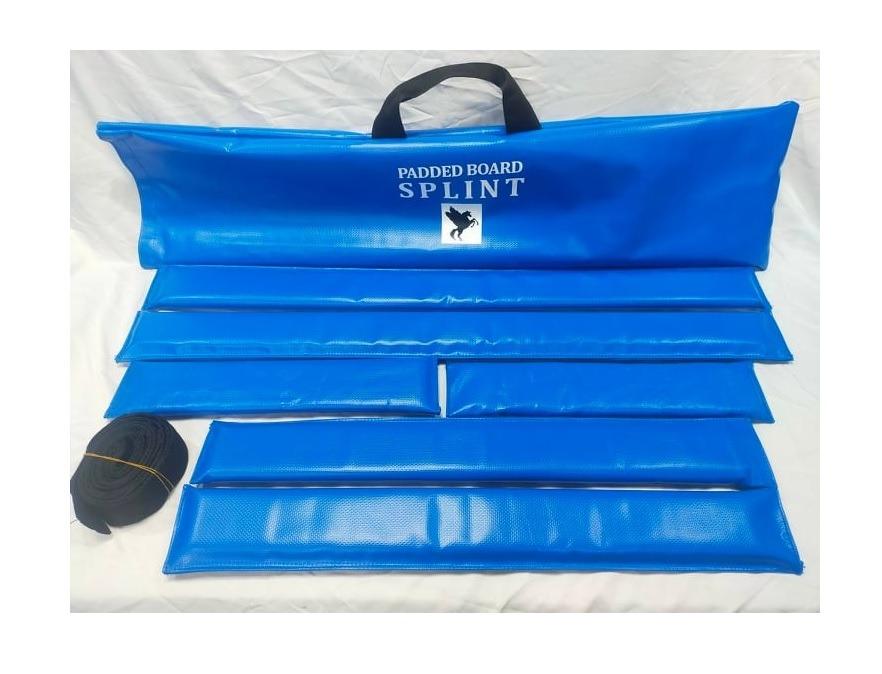 Padded Board Splint (BLUE), Health & Nutrition, Medical Supplies ...