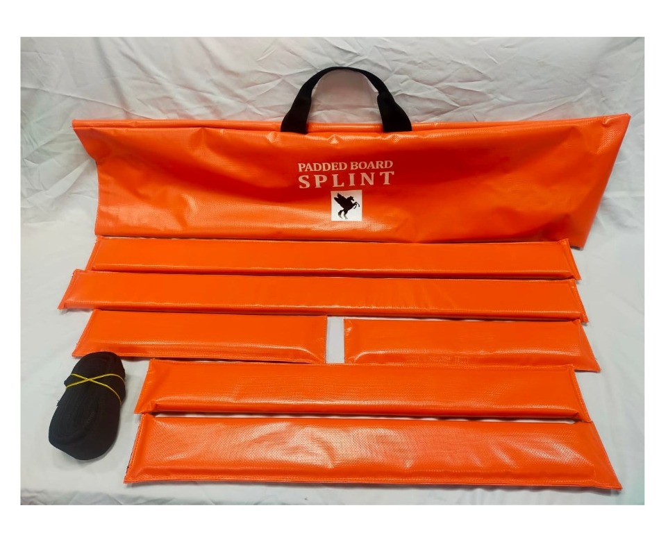 Padded Board Splint (ORANGE), Health & Nutrition, Medical Supplies ...