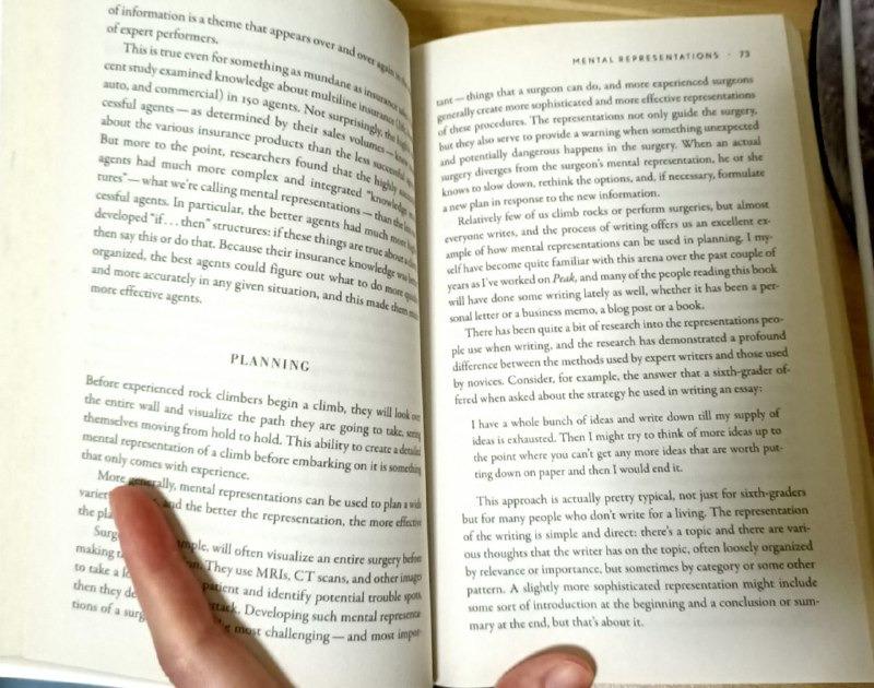 Peak - Secrets from the new science of expertise, Hobbies & Toys, Books ...